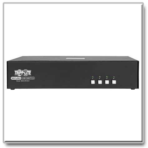 Tripp Lite Secure KVM Switch Dual Monitor DisplayPort To DisplayPort Port K NIAP PP