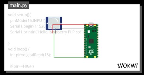 Motiondetector Wokwi Esp32 Stm32 Arduino Simulator