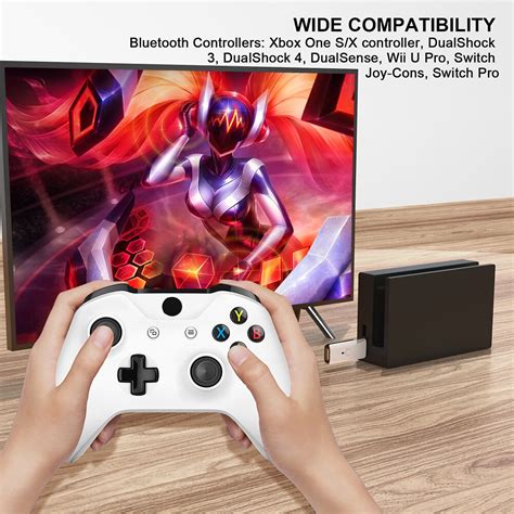 Wireless Usb Adapter For Ps5 Ps4 Ns Pc P3 Controll Vicedeal