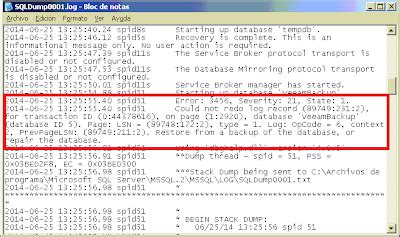 Cómo reparar base de datos Microsoft SQL Server corrupta con error Proyecto A