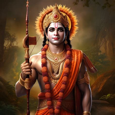 Ilustración De Una Imagen Cautivadora Y Aweinspiradora De Lord Shree