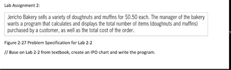 Solved I Need Help On The Lab Assignment With The Code I