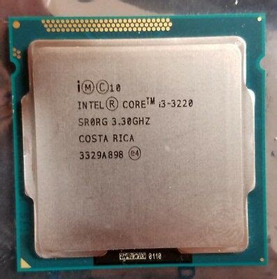 Desktop Processor Proci Intel Core I3 3rd Gen Socket 1155 For Desktop Assorted Model Jeffdata