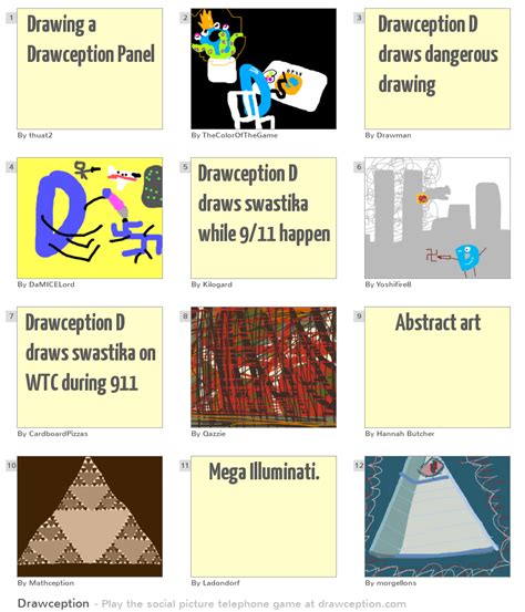 Drawing A Drawception Panel Drawception