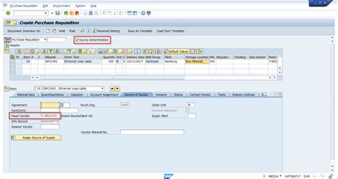 Source List In Sap Mm