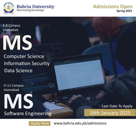 Department Of Computer Science E 8 Bahria University Islamabad On Linkedin Bahria University
