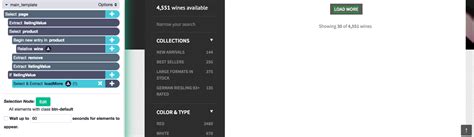 Click On A Load More Button To Reveal Data Parsehub Help Center