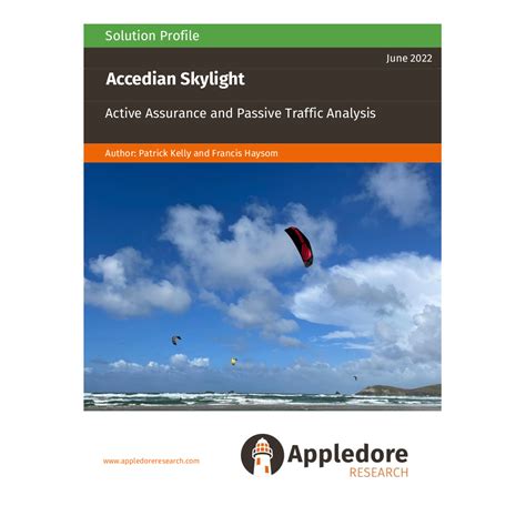 Accedian Skylight Appledore Research