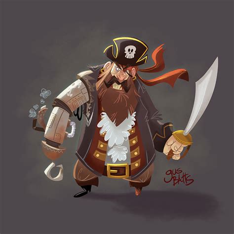 Pirate Character Designs For Concept Art And Vis Dev Art Ideas