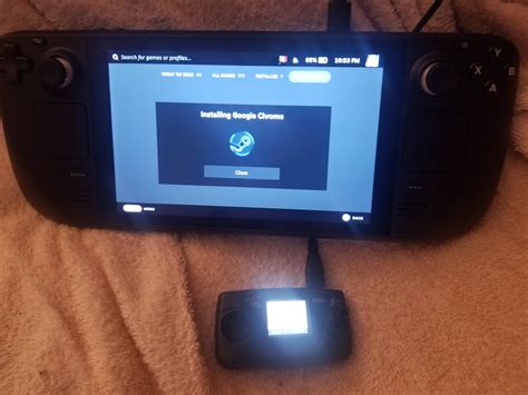 Steam Deck Next To A Game Gear Micro Rsteamdeck