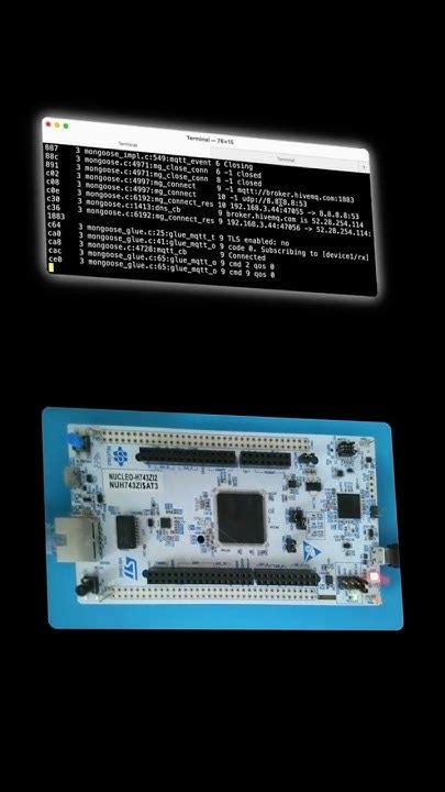 Web Ui On Stm32 With Mongoose Wizard Youtube