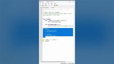 22 Standard Boiler Plate Namemain Part 4 Advanced Python Praveen Kumar