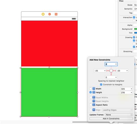 Ios How To Use Autolayout To Allot Full Frame To Topview When Bottom View Is Hidden Stack