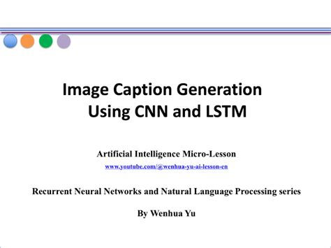 Wen Yu On Linkedin “neural Image Caption Generation Using Cnn And