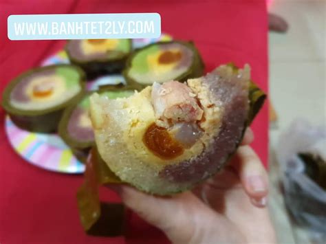 Bánh Tét Hai Lý Bánh Tét Trà Cuôn Chính Hiệu