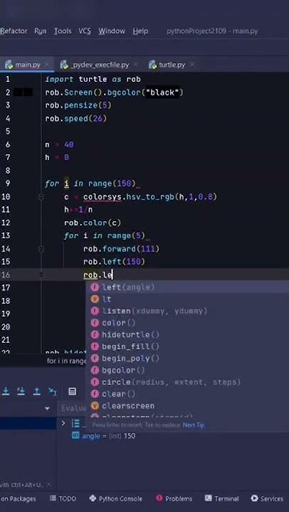 Python Turtle Cool Spiral Design Coding Python Turtle Graphics Youtube