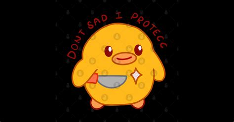 Duck With Knife Meme Duck Funny Posters And Art Prints Teepublic