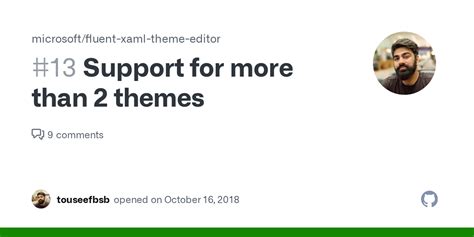 Support For More Than 2 Themes · Issue 13 · Microsoftfluent Xaml Theme Editor · Github