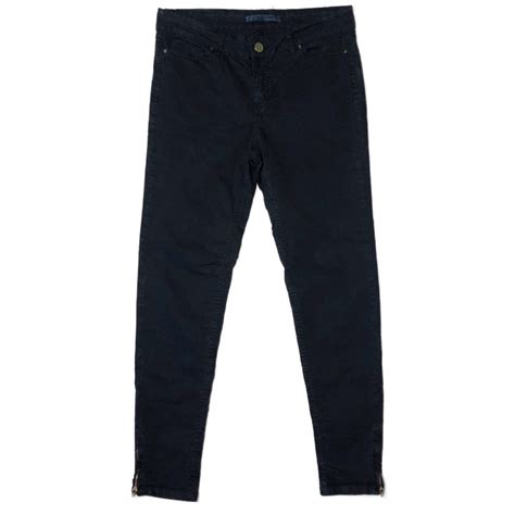 Zara Vintage Deluxe Almost Black Basic Jeans Gem