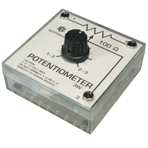 POTENTIOMETER 100 OHM RADIO TYPE W W IEC Designs