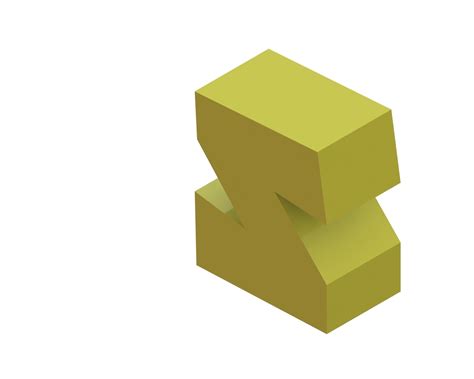 Free Stl File Letter Z・template To Download And 3d Print・cults