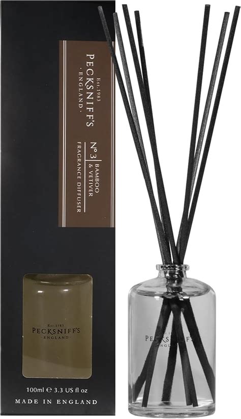 Pecksniffs Bamboo And Vetiver Diffuser 100 Ml 3 38 Fl Oz