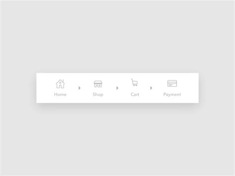 Breadcrumbs Daily Ui Challenge 056 By Anuj Bhavsar On Dribbble