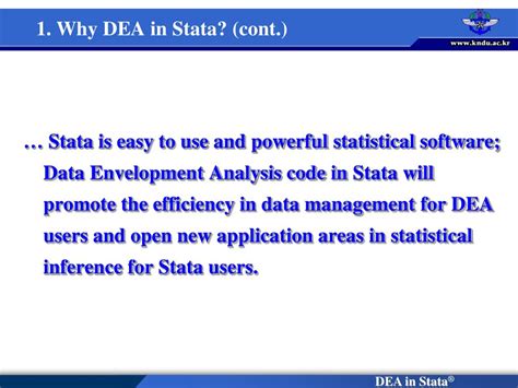 Ppt Data Envelopment Analysis In Stata Powerpoint Presentation Free Download Id 152587