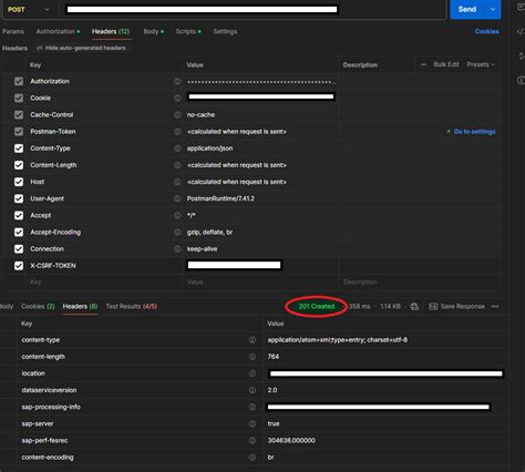 X Csrf Token In Sap Api Post Request Easymorph Community Data
