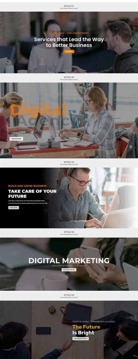 Divi Slider Module Pack