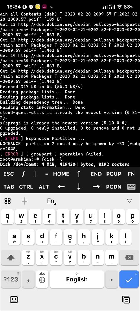 扩容相关问题 · Issue 1092 · Ophubamlogic S9xxx Armbian · Github