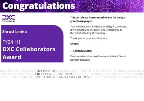 Shruti Lenka On Linkedin Collaboratorsaward Wearedxc Teamwork Collaboratoraward Fy24…