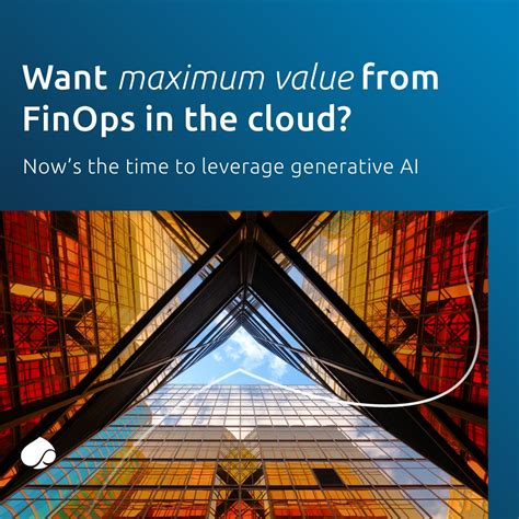 Capgemini Financial Services On Linkedin Cloud Finops Generativeai Intelligentforecasting