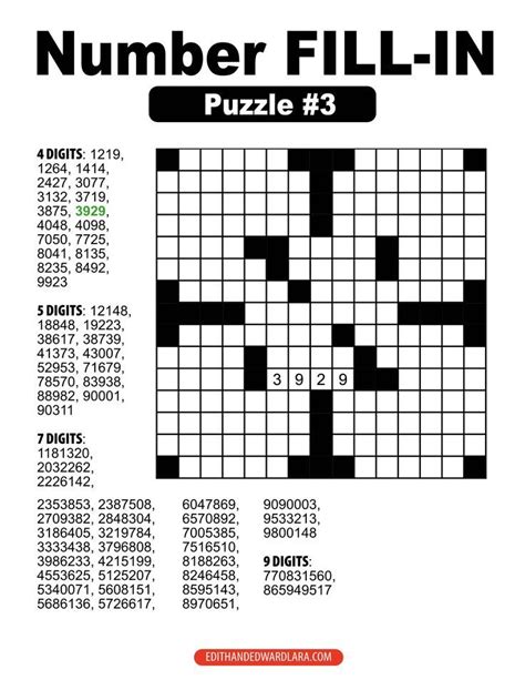 Printable Crossword Fill In Puzzles Jace Printable