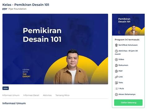 Kursus Design Thinking Online Bersertifikat Gratis Dan Berbayar Future Skills