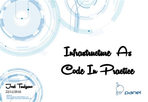 Infrastructure As Code In Practice Speaker Deck