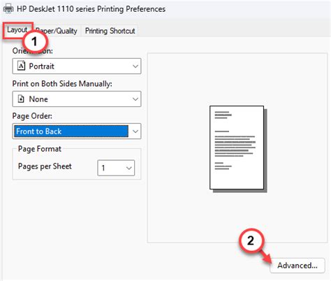 Printer Only Printing Half Page Vertically On Windows PC