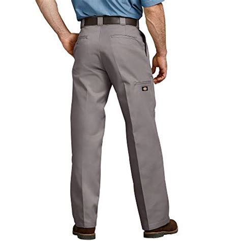 Dickies Mens Loose Fit Double Knee Twill Work Pant Silver Gray 38w X 32l Pricepulse