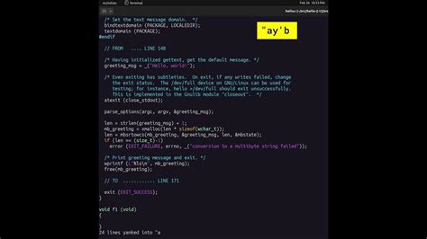 Vim Editor Copy Paste And Delete Operations Shorts Youtube
