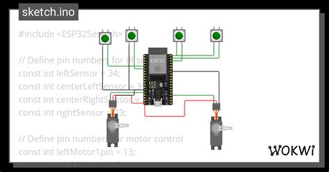 sensormotor wokwi esp32 stm32 arduino simulator