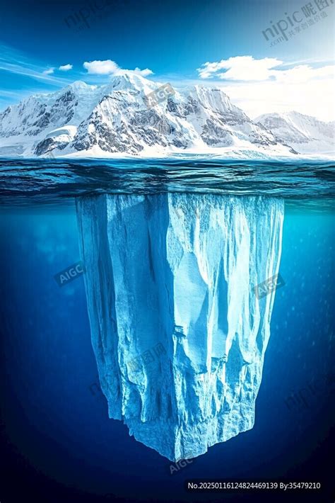Ai创作图3d冰山 冰山一角 冰山风景画 冰山生长 巍巍冰山 大自然冰川冰山 蓝海冰山 冰山倒影 第四纪冰山 3d冰河 南极冰山冰川 冰川与极地 Frillice冰山 浮冰手绘素材 冰山图