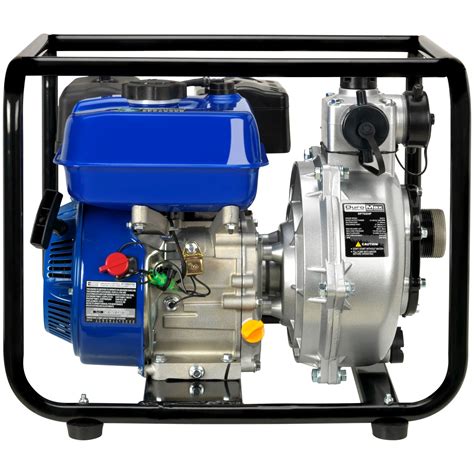 Duromax 208cc 70gpm 2in High Pressure Water Pump Max Flow 4200 Gph