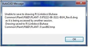 Error AutoCAD Unable To Save Techyv Com