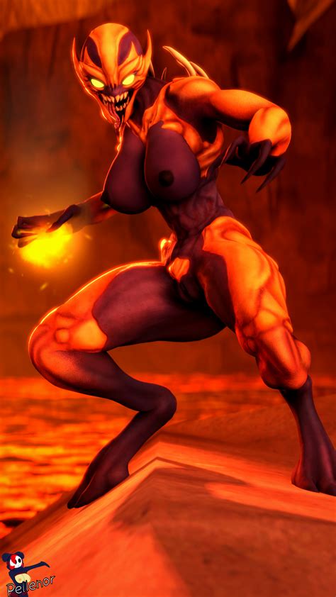 Rule 34 1girls 2020 3d 3d Artwork Big Breasts Breasts Claws Curvy Curvy Figure Demon Demon