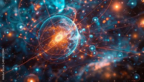 Visualize A Complex Diagram Illustrating The Behavior Of Particles At