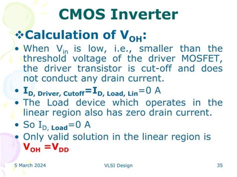 Inverters Vlsi Design Powerpoint Presentation Ppt