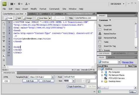 dreamweaver cs5 software informer screenshots