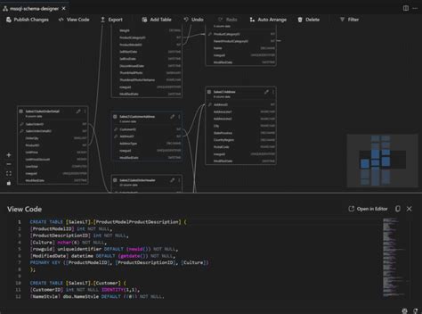 Mssql Extension For Vs Code Introducing Schema Designer Preview Azure Sql Devs Corner