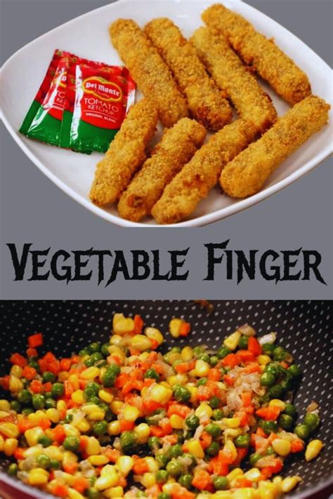 Vegetable Finger Recipe Mitar Cooking