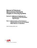 API MPMS Chapter 4 9 Part 3 R2015